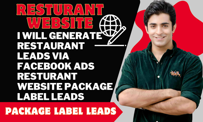 Generate restaurant leads via facebook ads resturant website package ...