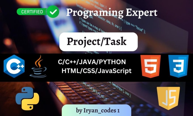 Do C Cpp Java Python Html Css Javascript Programming Projects And Tasks By Iryancodes1