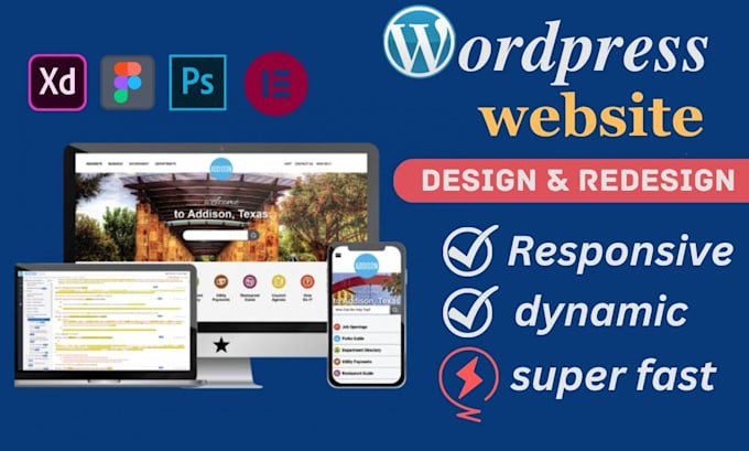 Create a mordern and professional looking wordpress website by Salma364 | Fiverr