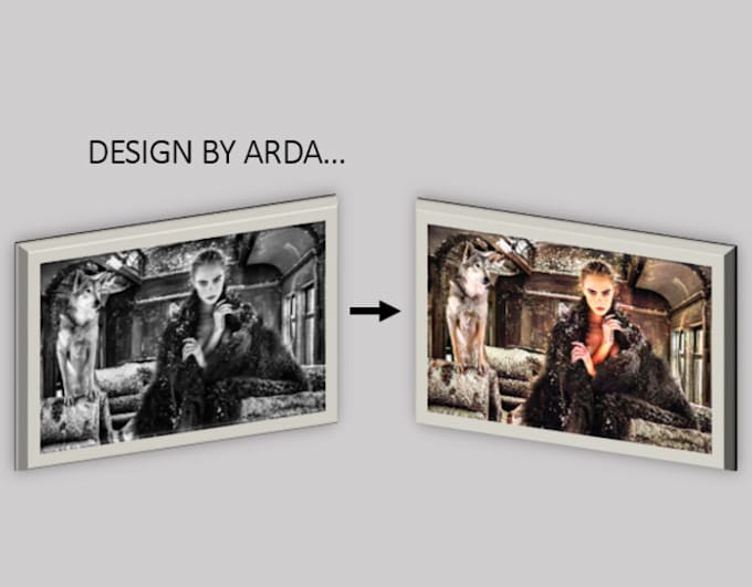 Do professionally restore, repair, colorize and resolution upgrade by ...