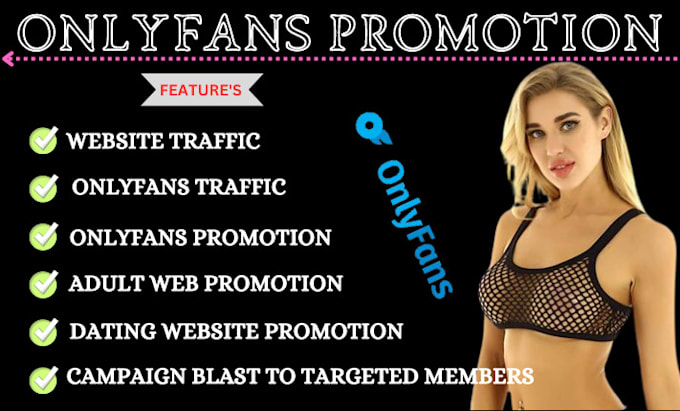 Do organic onlyfans promotion, fansly, adult web pr0m0tion and patreon ...