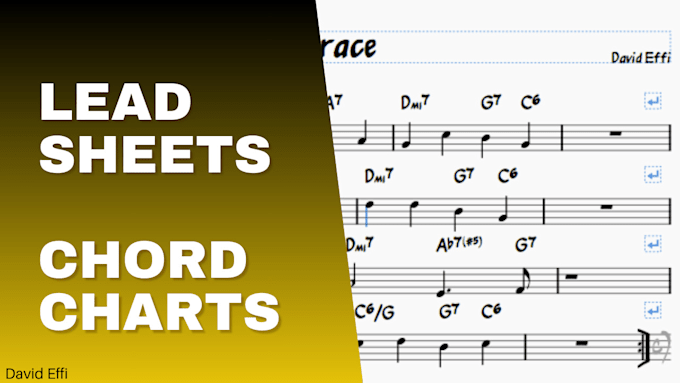 Make accurate music transcription and lead sheet by Effidavid | Fiverr