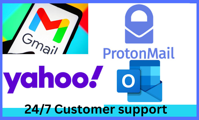 Create gmail, proton mail, yahoo mail, hotmail, outlook by Shahanaz54297 | Fiverr