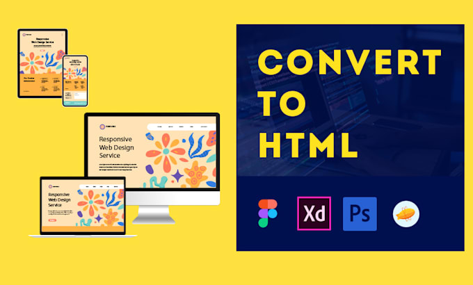 Convert your figma, xd or zeplin project to html with like bootstrap ...