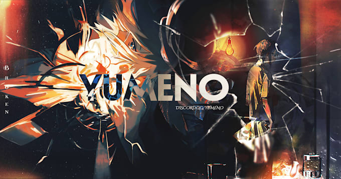 Make anime gfx for discord or youtube and more by Akashi_chan | Fiverr