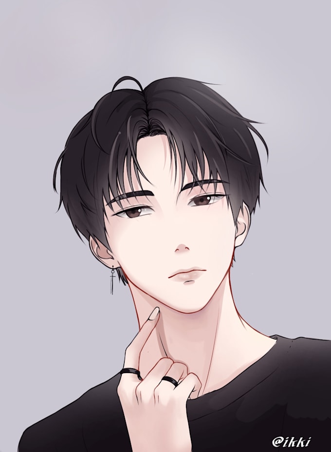 Drawing manwa style character by Ikkyy_ | Fiverr