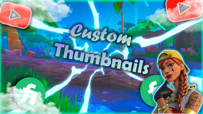 Design a custom youtube thumbnail by Zrexu6 | Fiverr