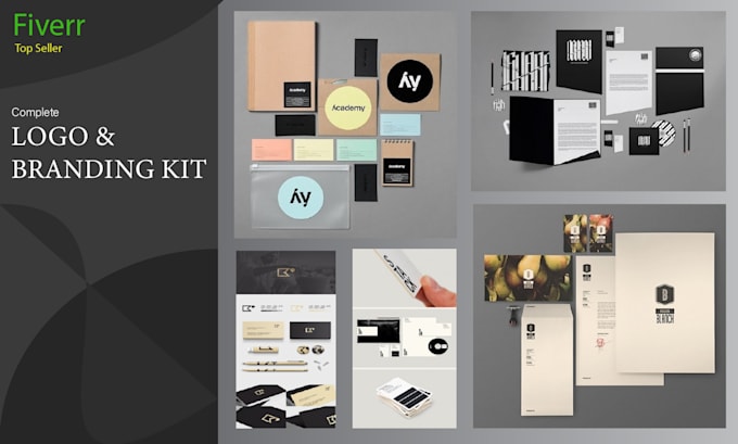 Design a logo and a branding kit for your business by Aathifasd | Fiverr
