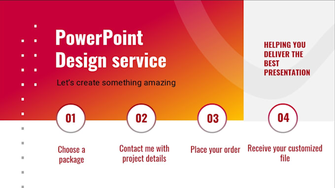 Design custom powerpoint presentation by Fattima7 | Fiverr