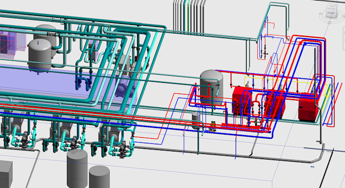 Create a complex mep systems in revit based on pdfs by Deaning | Fiverr