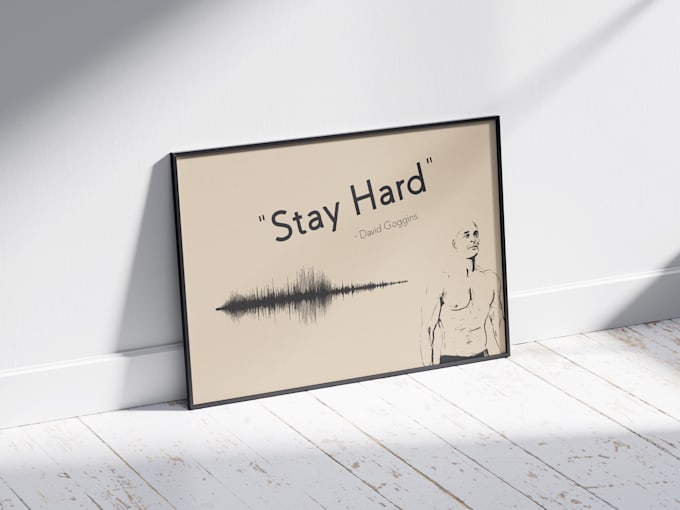 Convert your audio to printable waveform by Muzarti9 | Fiverr