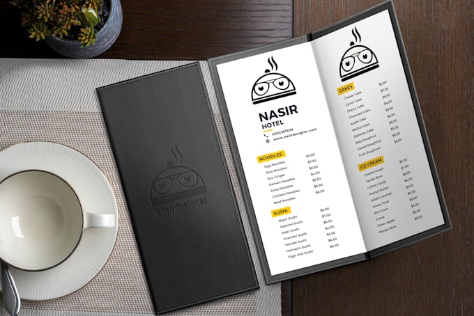 Make an amazing menu design, food menu, restaurant menu by ...