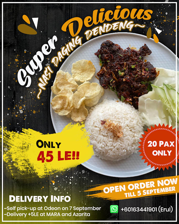 Design simple but eye catchy event flyer, business flyer and talk ...