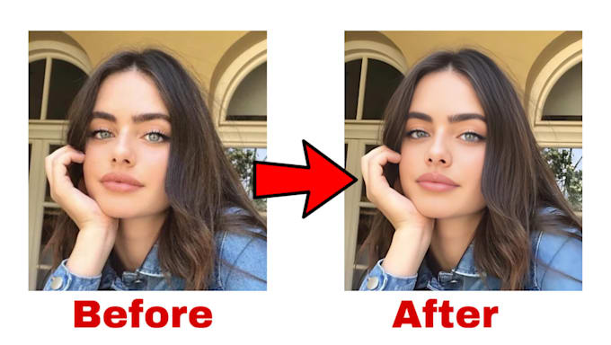 Photo retouching blurry pictures super clear sharpen and best quality ...