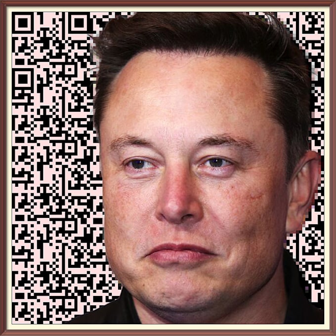 Make qr code interactive portrait by Yasinasl92 | Fiverr