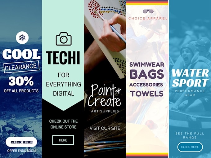 Design a professional web banner,header,ad,cover by Mayakhalifa | Fiverr