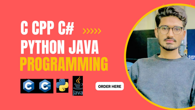 Do C Cpp Csharp Python Java Programming Projects By Codingwithsaqib Fiverr