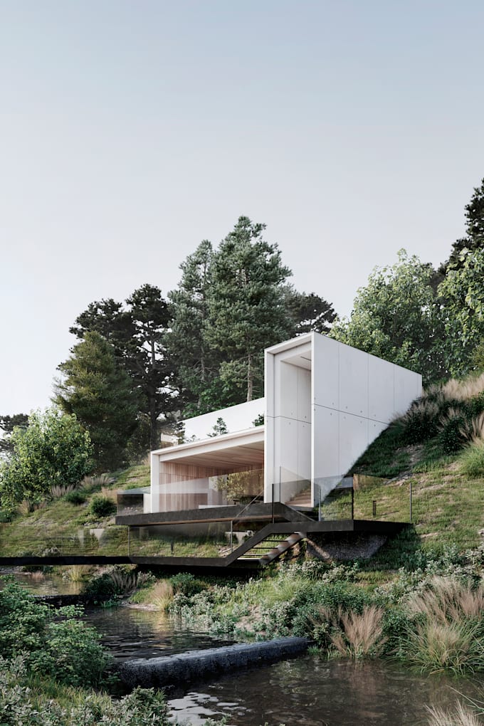 Create unique architectural cgi renders by Kw_btnung | Fiverr