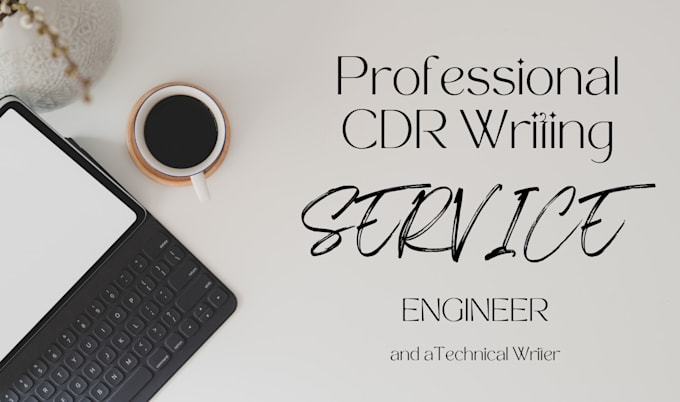 Write competency demonstration report cdr for engineers by Urwahfiaz ...