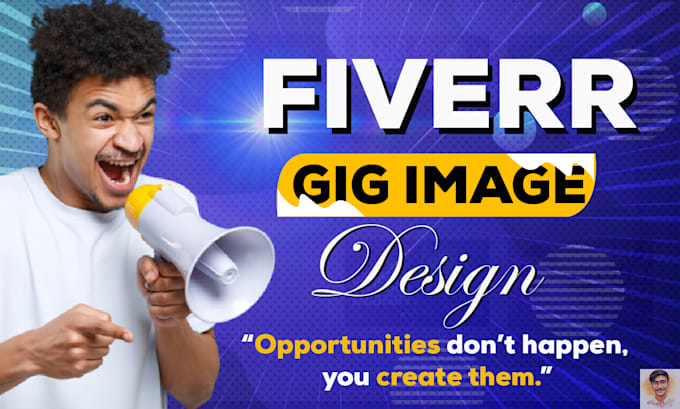 Design eye catching fiverr gig image thumbnail in 24 hours by ...