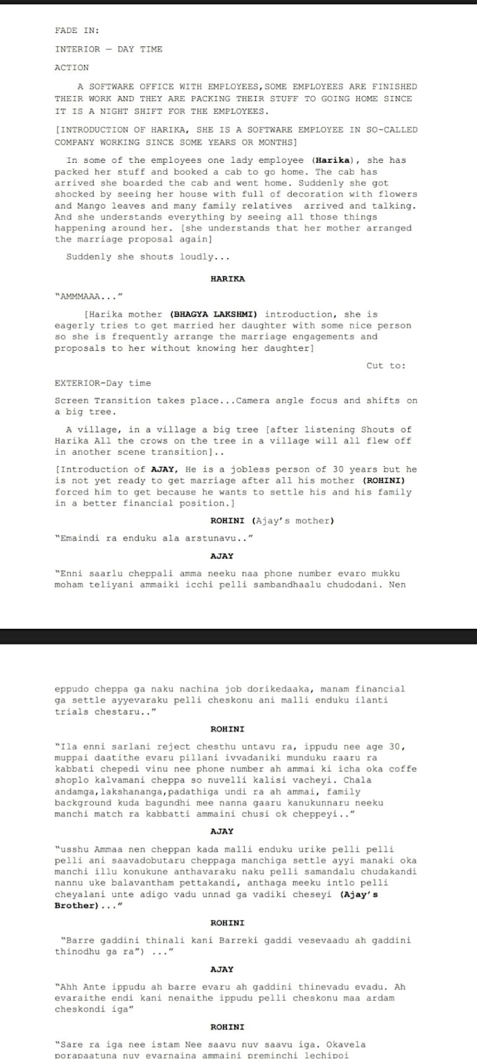 Create scripts and stories tailored to your specific project by ...