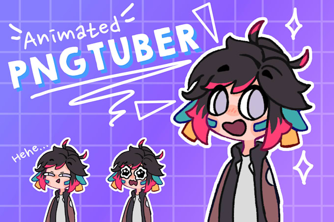 Pngtuber cartoon or toontuber for your streamings by Laiart16 | Fiverr