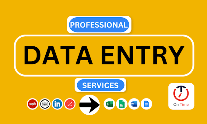 Get your data entry and web research done fast and efficiently by ...