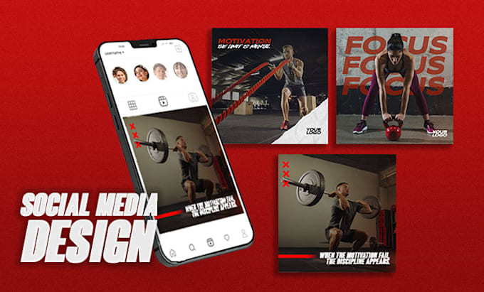 Modern and unique post design by Carenalegre | Fiverr