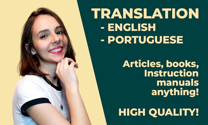 Translate anything from english to portuguese and vice versa by ...