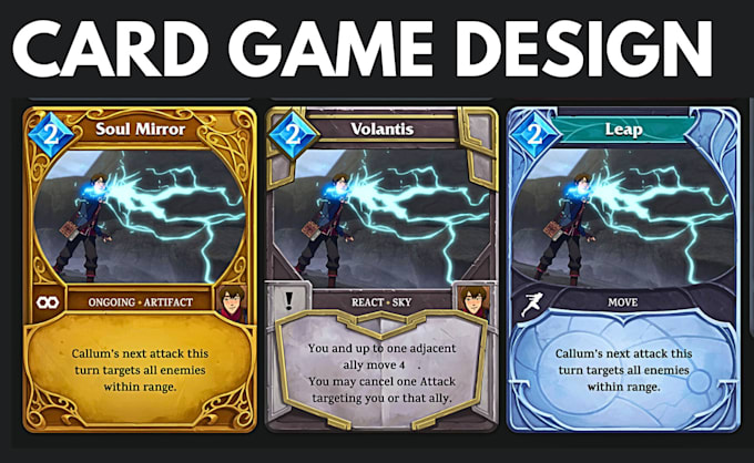 Design tarot card, card game art, board game, card game design ...