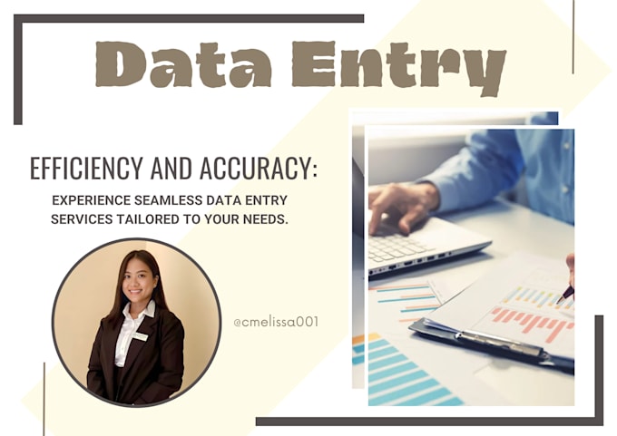 Do data entry, data visualization and data analytics by Cmelissa001 ...