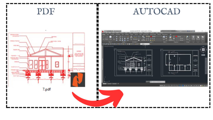 Convert pdf, sketch or blueprint drawing to autocad by Erlumi | Fiverr Convert pdf, sketch or blueprint drawing to autocad by Erlumi | Fiverr