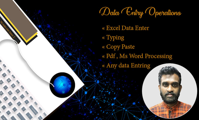 Do data entry operation word pdf excel and copy paste by Evensderana ...
