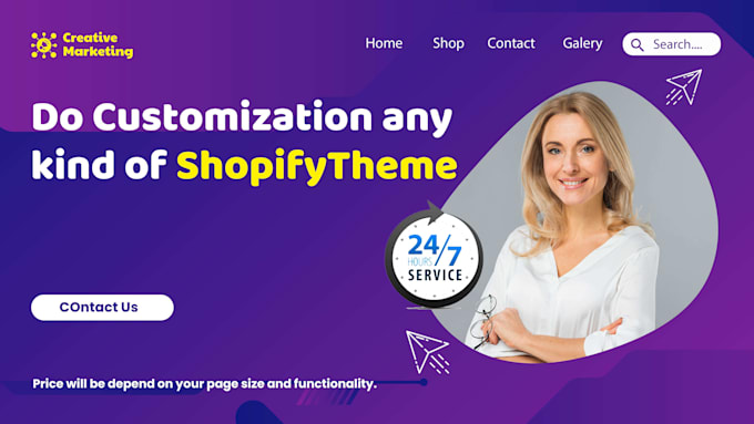 Do customization any kind of shopify theme by Shopifydealer | Fiverr