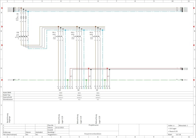 Create schematics in hagercad by Radeplan | Fiverr