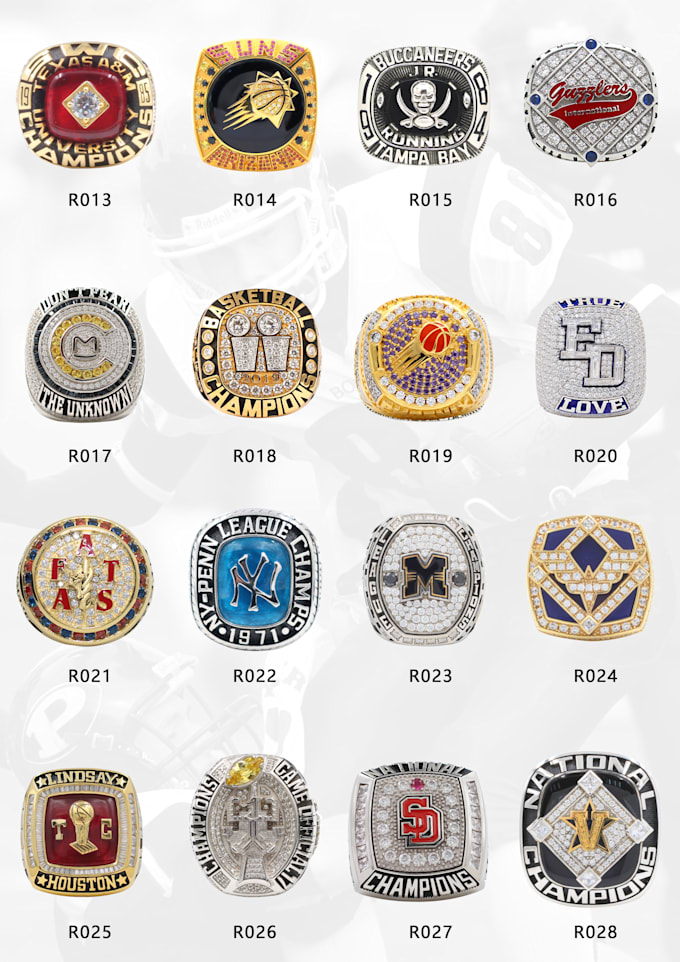 3d design and render your championship ship ring by Chamsfactory | Fiverr