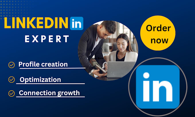 Create, upgrade and optimize linkedin profile by Creativework77 | Fiverr