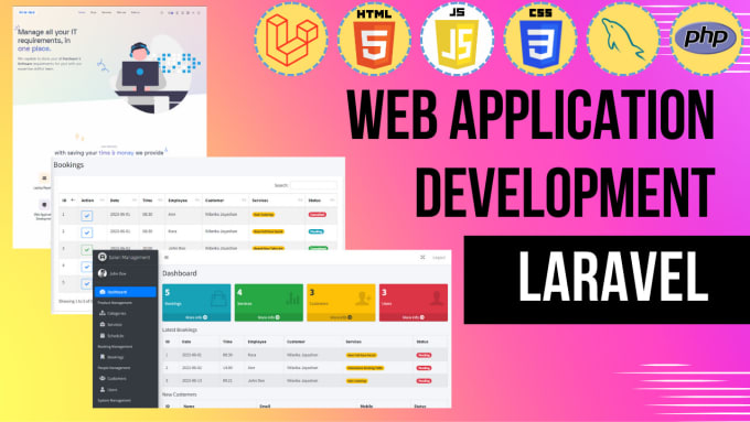 Develop web application backend website using laravel by Nilanka_ja ... Develop web application backend website using laravel by Nilanka_ja ...
