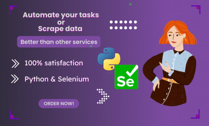 Do Web Scraping Browser Automation Using Python Selenium By Yigitbozyaka Fiverr