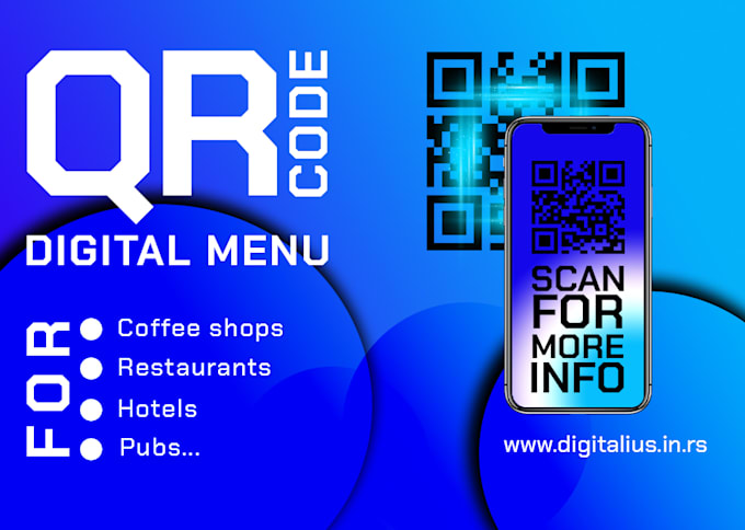 Create qr code digital menu for your restaurant cafe hotel by Pampur999 ...