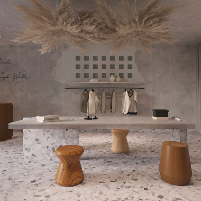 Design retail store and create realistic renders by Ebrubasar | Fiverr