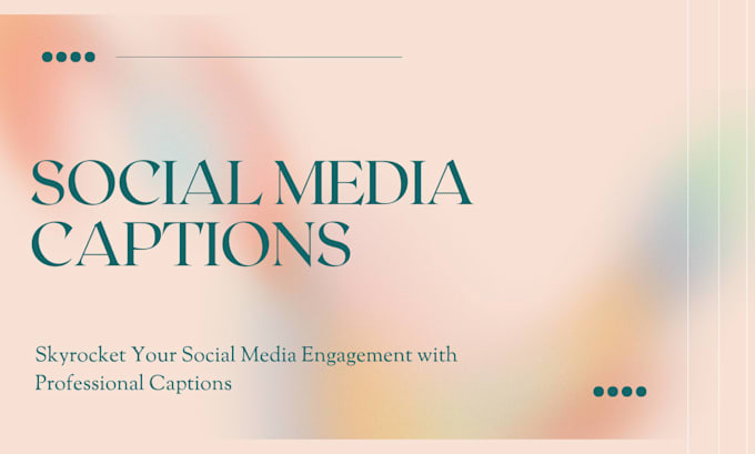 Skyrocket your social media engagement with professional captions by ...