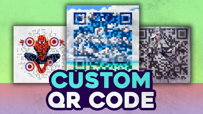 Create a stylized custom ai qr code with stable diffusion by Render_blades | Fiverr