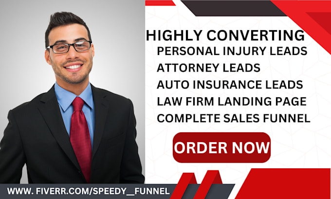 Personal injury attorney auto insurance lead generation law firm ...