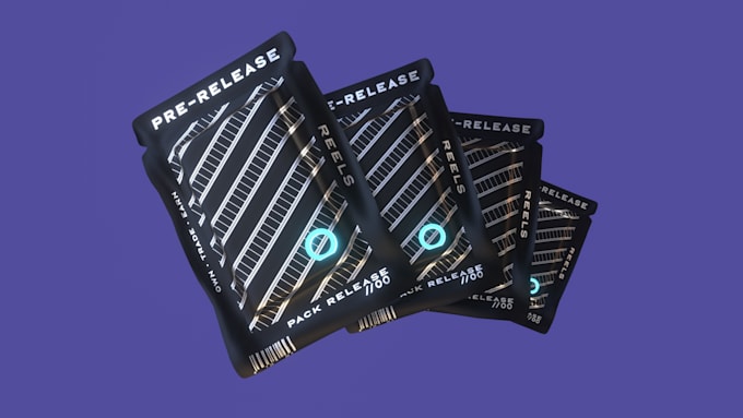 Create 3d nft pack opening animation for nft card reveal by Akatin_studio | Fiverr