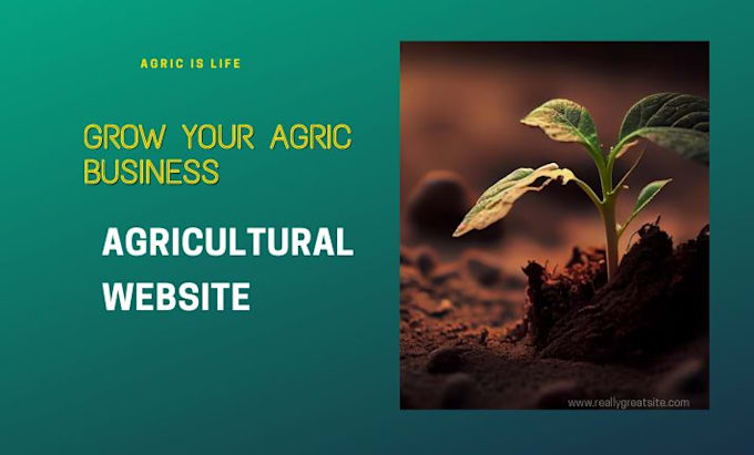 Design a stunning agric website by Blessmiracle | Fiverr
