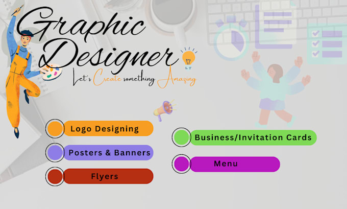 Create logo, flayer, cards, social media posts and graphic design by ...