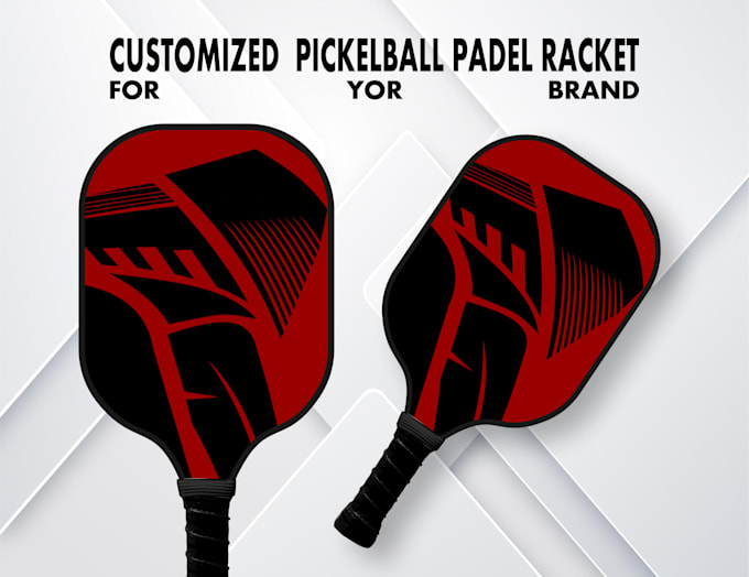 Do pickleball paddle design for your brand by Nomans0hail | Fiverr