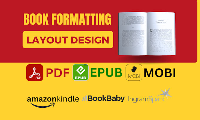 Professionally do typesetting, layout design, formatting by ...