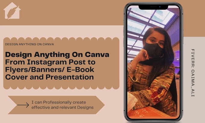 Design anything on canva and create editable canva templates by Qaima ...